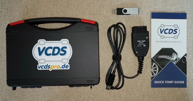 GENUINE VCDS ROSS-TECH HEX-CAN USB Diagnostic Cable Interface VW Audi ...