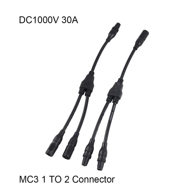 CONNECTEUR TRIPARTITE FIABLE et durable MC3 Y type pour systèmes de ...