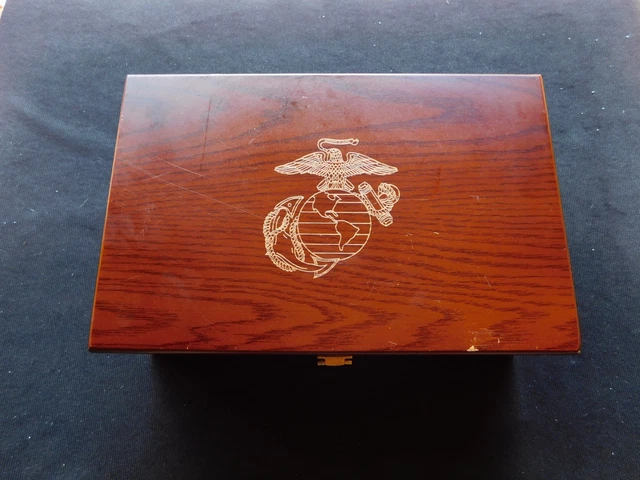 USMC INSIGNIA BOX with 50 + Pieces - Offices Equipment Company $75.00 ...
