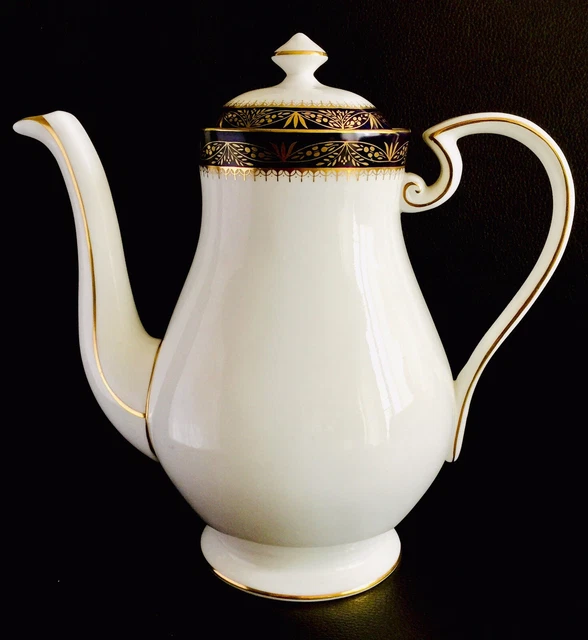 RARE VINTAGE AYNSLEY “Balmoral” Bone China Coffee Pot In Excellent ...