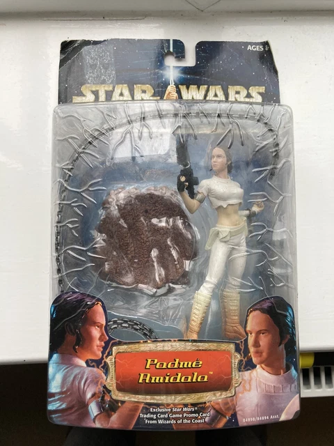 STAR WARS UNLEASHED Padme Amidala Chained Figure BNIP RARE AOTC ACTION ...