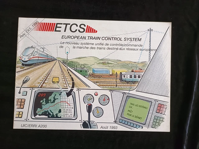 SNCF - PLAQUETTE ETCS - European Train Control System - Oct 1995 - UIC ...