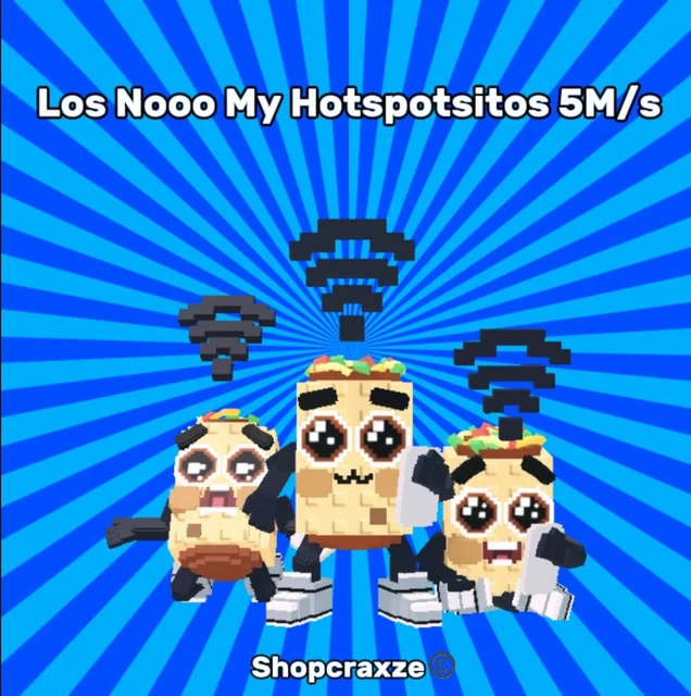 LOS NOOO MY Hotspotsitos 5M/s $12.99 - PicClick AU