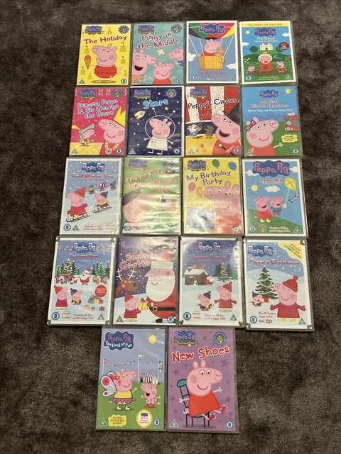 PEPPA PIG DVD Bundle x 18 DVDs £19.00 - PicClick UK