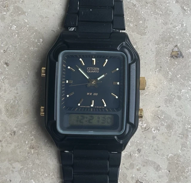 CITIZEN VINTAGE ANA-DIGITAL Watch EUR 90,00 - PicClick DE