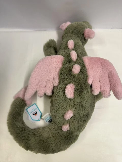 JELLYCAT MALACHY DRAGON Genuine New With Tags £75.60 - PicClick UK
