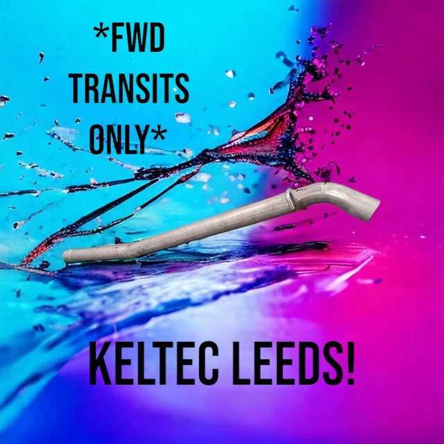 FORD TRANSIT MK8 Mk7 And Custom 2.2 Stainless Steel Backbox Delete Pipe ...