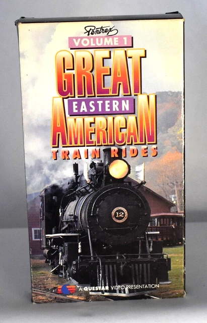 GREAT EASTERN AMERICAN Train Rides Vol. I VHS Railroad History Video £6 ...