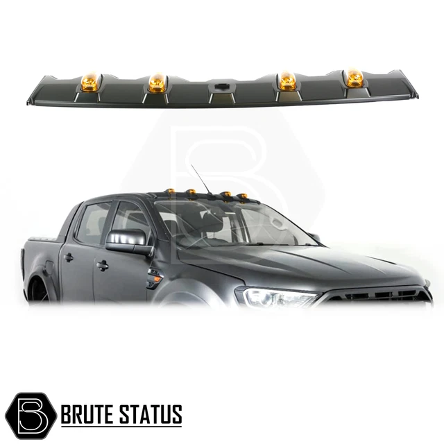 FORD RANGER 2012-19 LED Roof Spoiler (Cab Spoiler Truck Lights Raptor ...