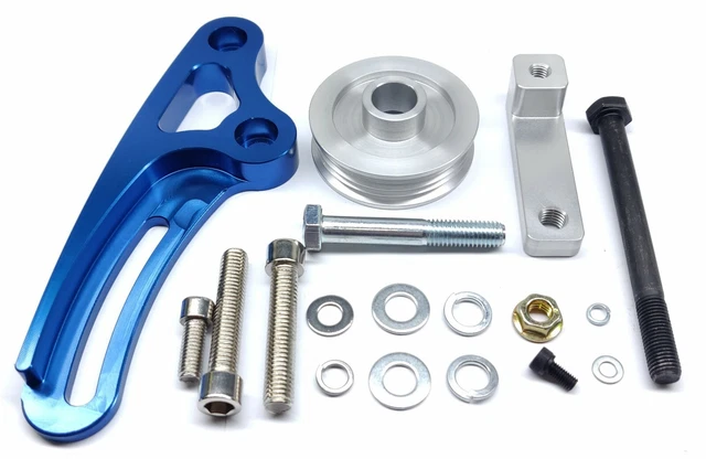 ALTERNATOR CONVERSION BRACKET for Holden Ls1 Rb30 Rb26 Rb25 Rb20 Blue ...