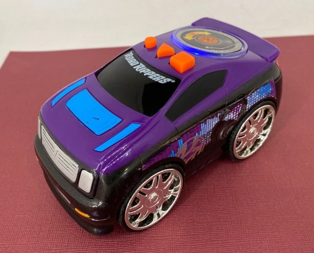 VINTAGE TOY STATE 1997 - Road Rippers - Scratch It -Purple Car w Light ...