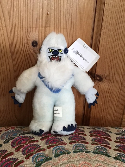 DISNEY WORLD LAND Expedition Everest Yeti Abominable Snowman Soft Plush ...