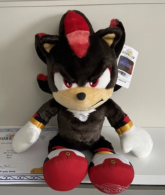BUILD A BEAR Shadow Sonic The Hedgehog 3 Plush WITH SOUND & LAVENDER SMELL BNWT £250.00 ...