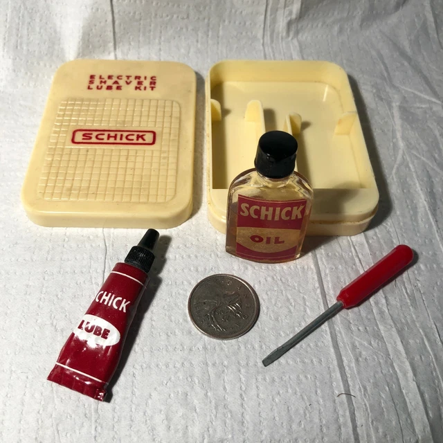 VINTAGE SCHICK Shaver And Lube Kit $20.00 - PicClick CA