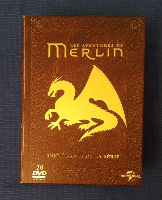 LES AVENTURES DE Merlin - Coffret DVD Intégrale des 5 Saisons -Edition ...