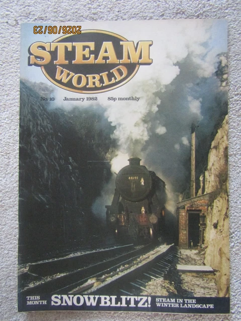 MAG) STEAM WORLD No.10 January 1982 £1.70 - PicClick UK