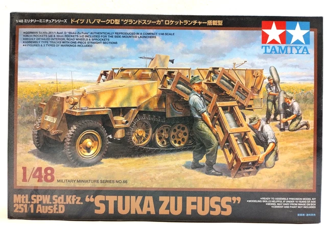 TAMIYA PLASTIK-MODELLBAUSATZ DEUTSCHER Mtl.SPW.Sd.Kfz.251/1 D, Nr ...