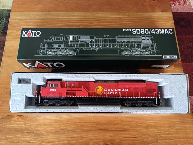 KATO EMD SD90/43MAC CANADIAN PACIFIC HO Scale "DCC" Ready $275.00 ...