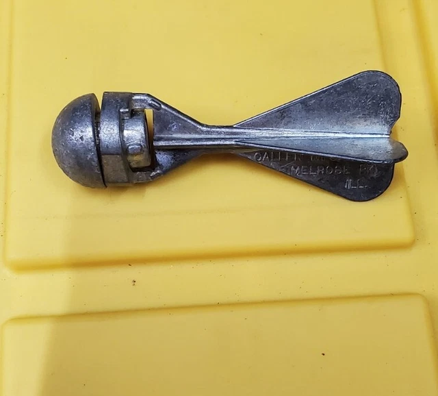 VINTAGE CHEMTOY METAL Cap Bomb Rocket Missile Dart Toy £23.57 - PicClick UK