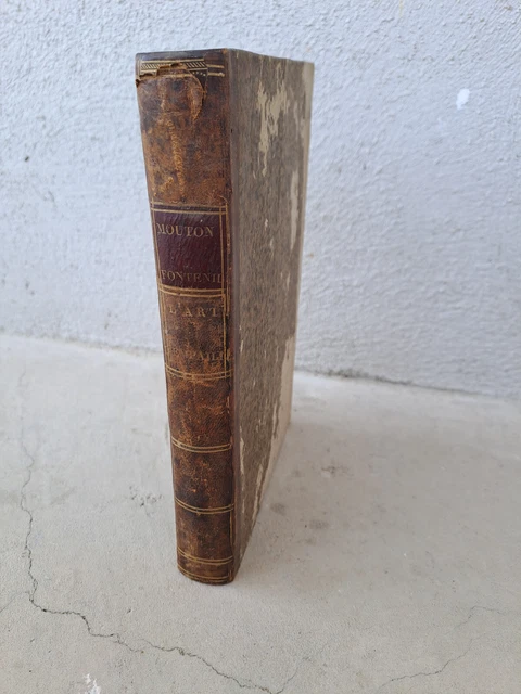 L'ART D'EMPAILLER LES oiseaux - superbes planches - 1802 - MOUTON ...