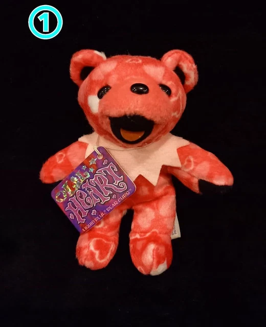 GRATEFUL DEAD BEAR Bean Plush Toy Set Of 9 £69.65 - PicClick UK