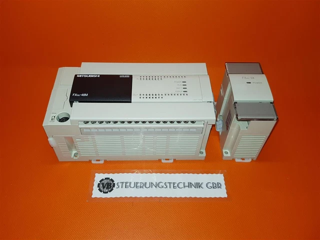 MITSUBISHI MELSEC PROGRAMMABLE Controller Model: Fx3u-48mr / Es Incl ...