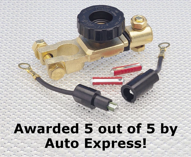 CAMPER VAN ANTI-THEFT Battery Disconnect Isolator Cut-Off Switch ...