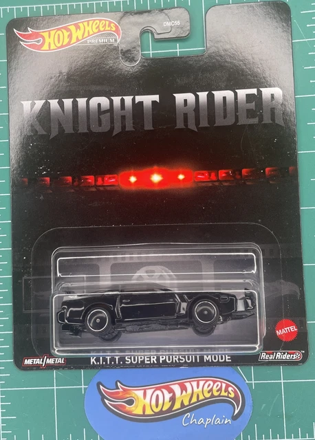 HOT WHEELS 🔥 Premium 🔥 Knight Rider K.I.T.T. Super Pursuit Mode - Real ...