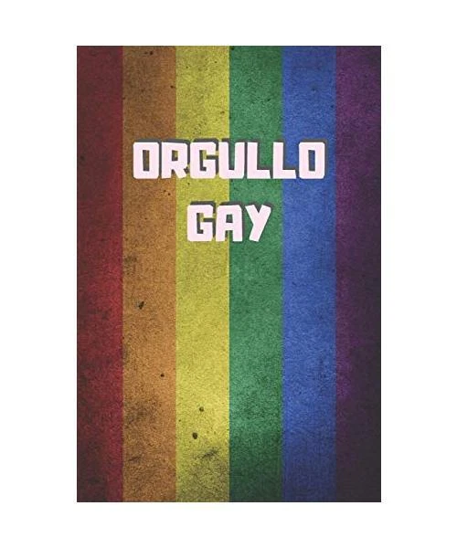 ORGULLO GAY: CUADERNO LINEADO 6" X 9" 120 Pgs. REGALO ORIGINAL Y ...