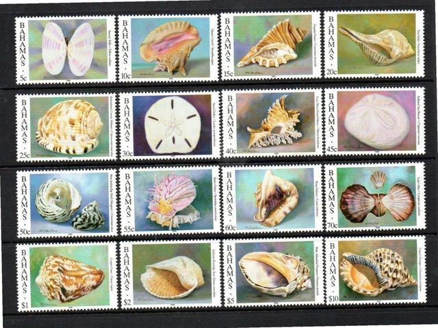 BAHAMAS MNH 1996 Sg1058-1073 Sea Shells £32.00 - PicClick UK