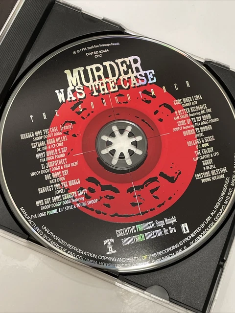 MURDER WAS THE Case [The Soundtrack] [PA] by Snoop Dogg (CD, Oct-1995 ...