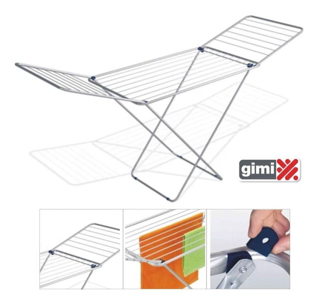 STENDITOIO STENDINO STENDIBIANCHERIA Stendi Tender Alluminio & Acciaio ...