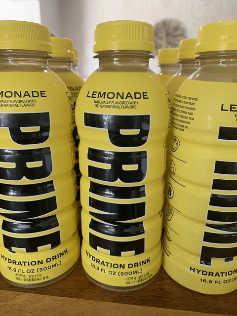 PRIME HYDRATION DRINK by Logan Paul & KSI Lemonade 500ml | NEW FLAVOUR ...