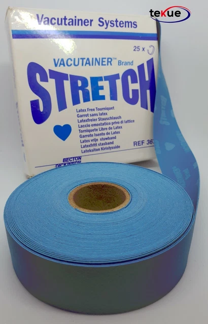 BD VACUTAINER STRETCH Disposable Tourniquet Latex Free 367204 (2 or 4 ...