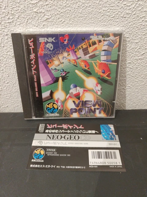 JEU SNK NEO Geo CD - View Point - Hyper Shooting Game + spine EUR 119 ...