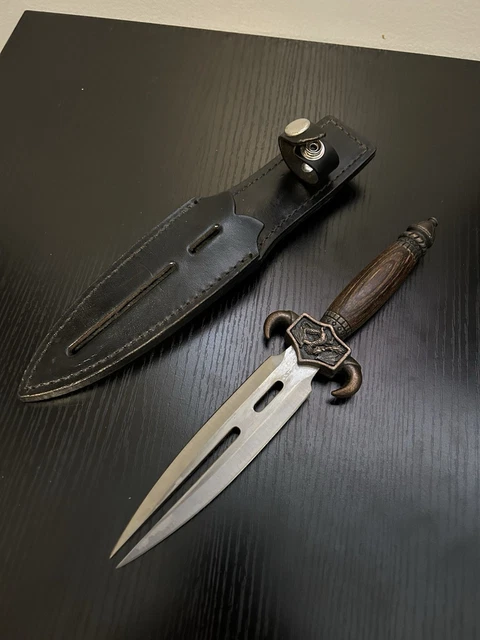 UNITED CUTLERY UC699 Kit Rae Fantasy Art Dragon Claw Split Blade Dagger ...