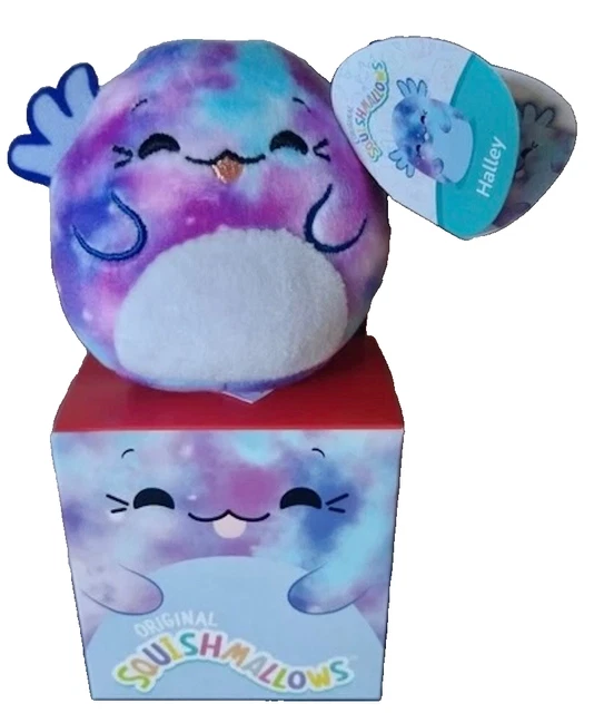 MCDONALDS HAPPY MEAL HALLEY AXOLOTL 2025 SQUISHMALLOW NEW IN BOX PLUSH ...