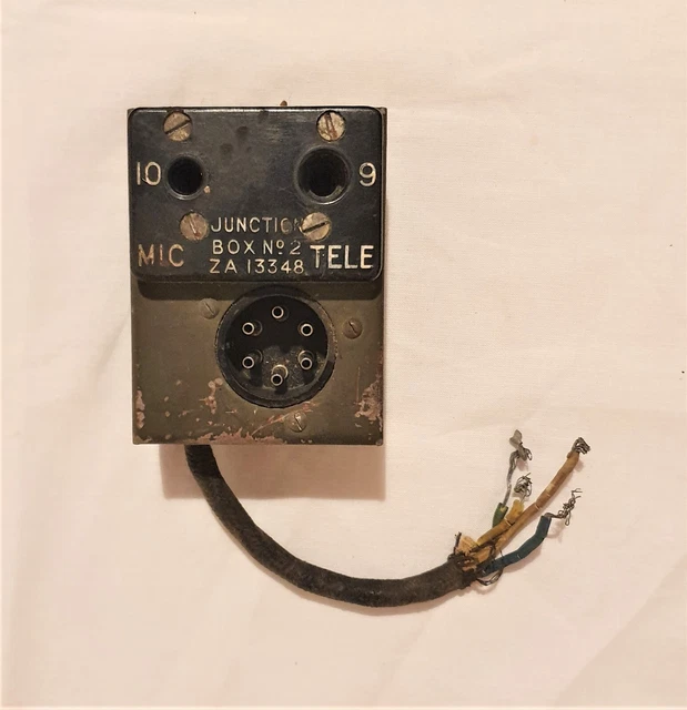 ORIGINAL WW2 BRITISH Army Wireless Set 38 WS38 ZA13348 Junction Box No2 ...