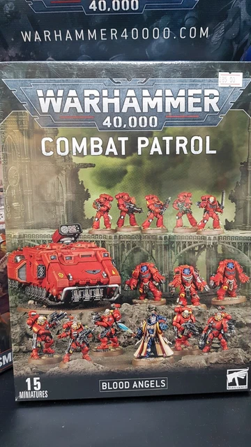 BLOOD ANGELS COMBAT Patrol boxed set Warhammer 40k EUR 79,21 - PicClick FR