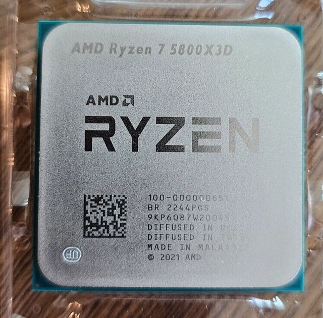 AMD RYZEN 7 5800X3D 8-core, 16-Thread Desktop Processor $335.00 - PicClick