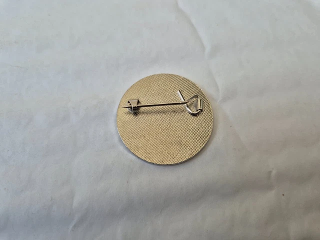 VINTAGE SLMCC GRAVEL Rash Rally Motorcycle Club Black/Orange Enamel Pin ...