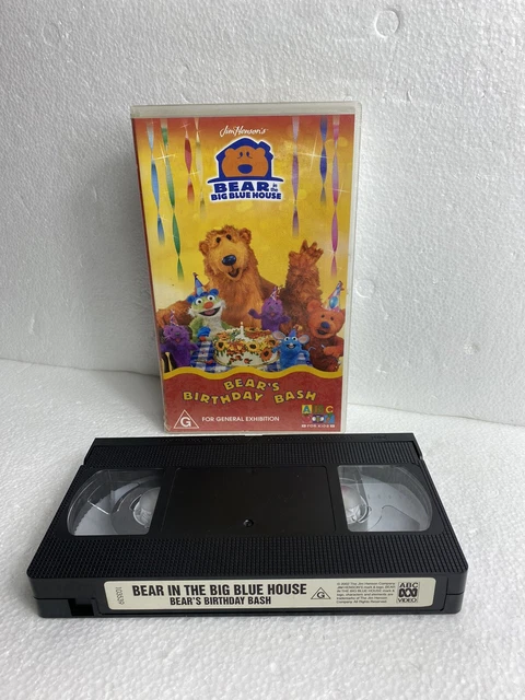 BEAR IN THE Big Blue House:bears Birthday Bash PAL VHS £16.52 - PicClick UK