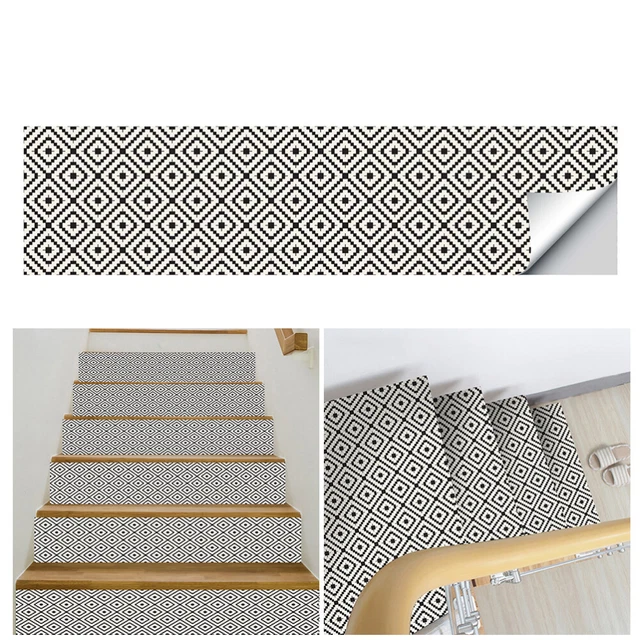 VINYL RISER DECALS 3d Wallpaper Stairs Stair Tread Stickers Stair Riser ...