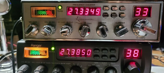 RADIO CB CHROME Texas Ranger 393FC. Micro D104 PWR. Excellent ! EUR 180 ...