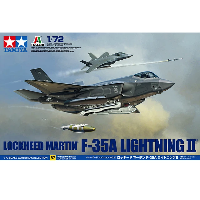TAMIYA 60787 LOCKHEED Martin F-35A Lightning II 1/72 EUR 36,00 ...