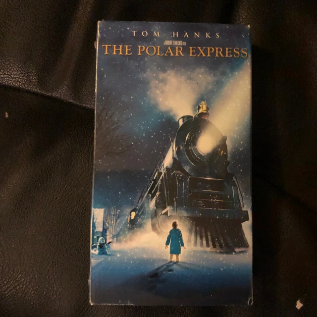 THE POLAR EXPRESS VHS , Tom Hanks CHRISTMAS ANIMATION CLASSIC [New ...