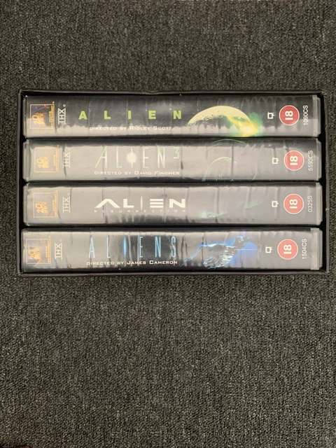 ALIEN SAGA VHS video tapes box set £39.99 - PicClick UK