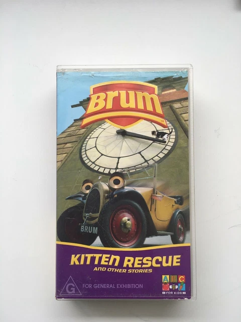 BRUM KITTEN RESCUE ABC Kids VHS $30.00 - PicClick AU