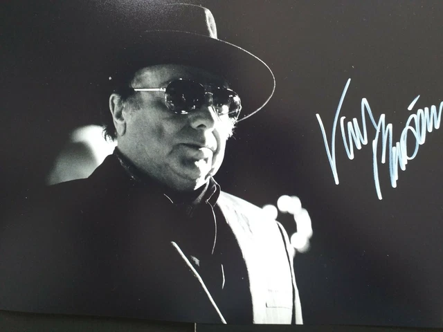 VAN MORRISON Genuine 12x8 signed photo with coa SUPERB and ready for ...