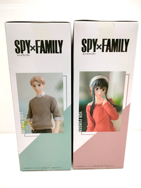 SPY X FAMILY Loid Yor Forger Premium Figure Set of 2 Plain Clothes ...